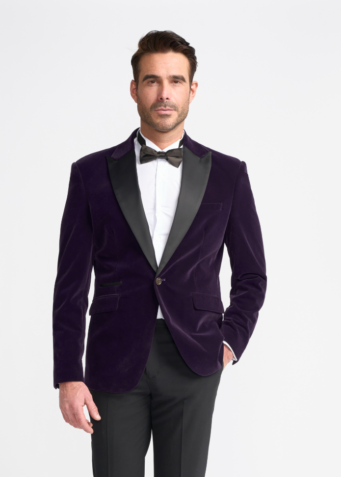 Cavani Rosa Purple Velvet Jacket | Blazer | SUAVE OWL MENSWEAR – Suave ...